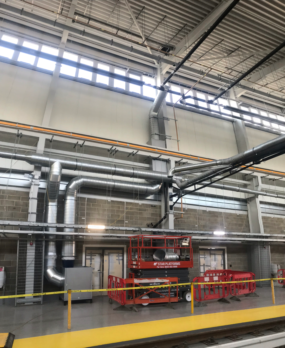 Locomotive Diesel Fume: Crossrail Maintenance Facility | The LEV Experts